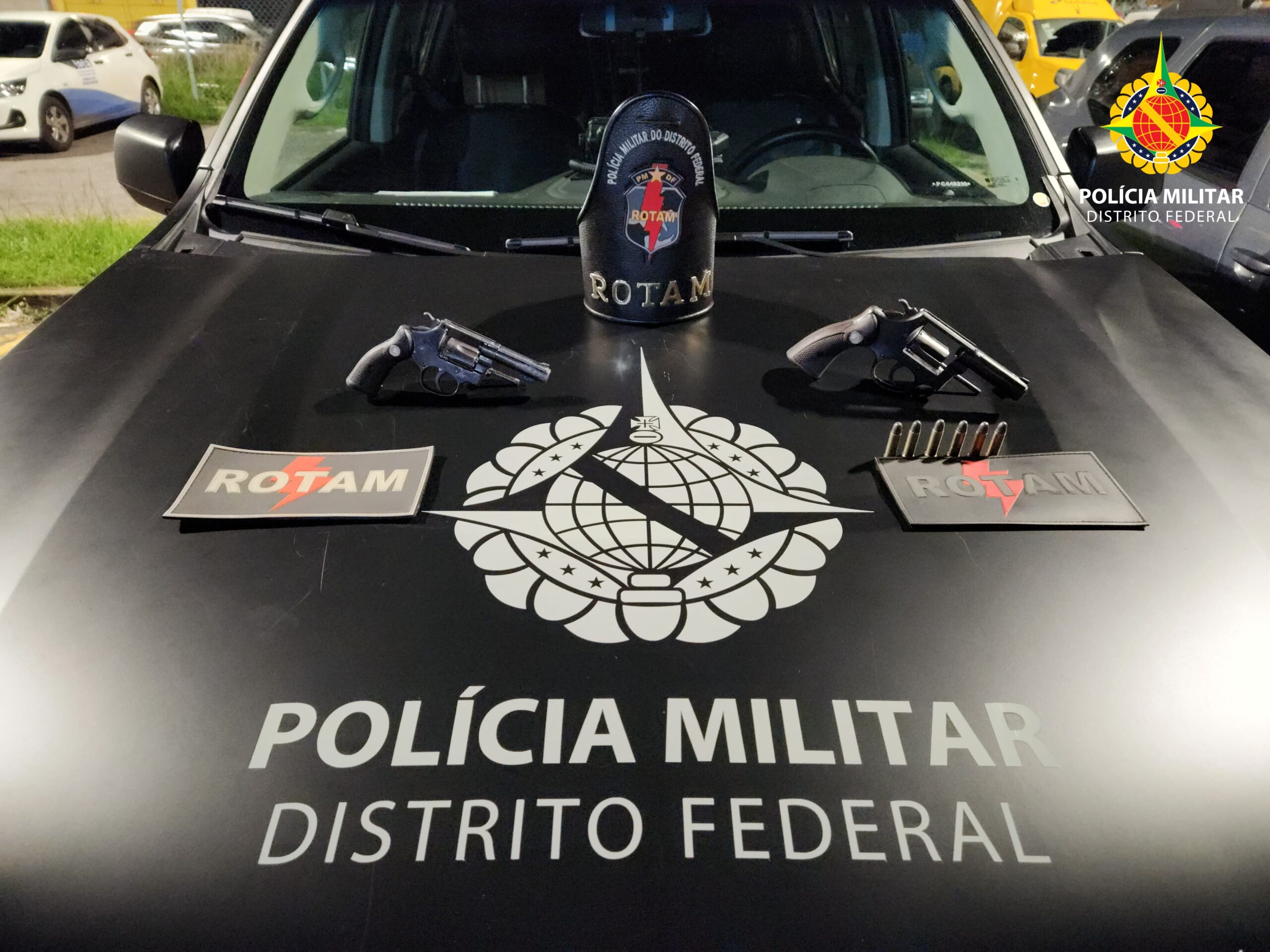 Batalhão da PMDF apreende quatro armas de fogo durante a noite - Viu ...